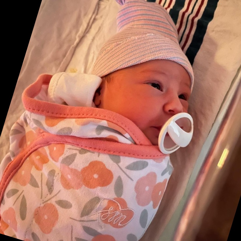 Congratulations Abbey in welcoming little Miss Ava into the world ...